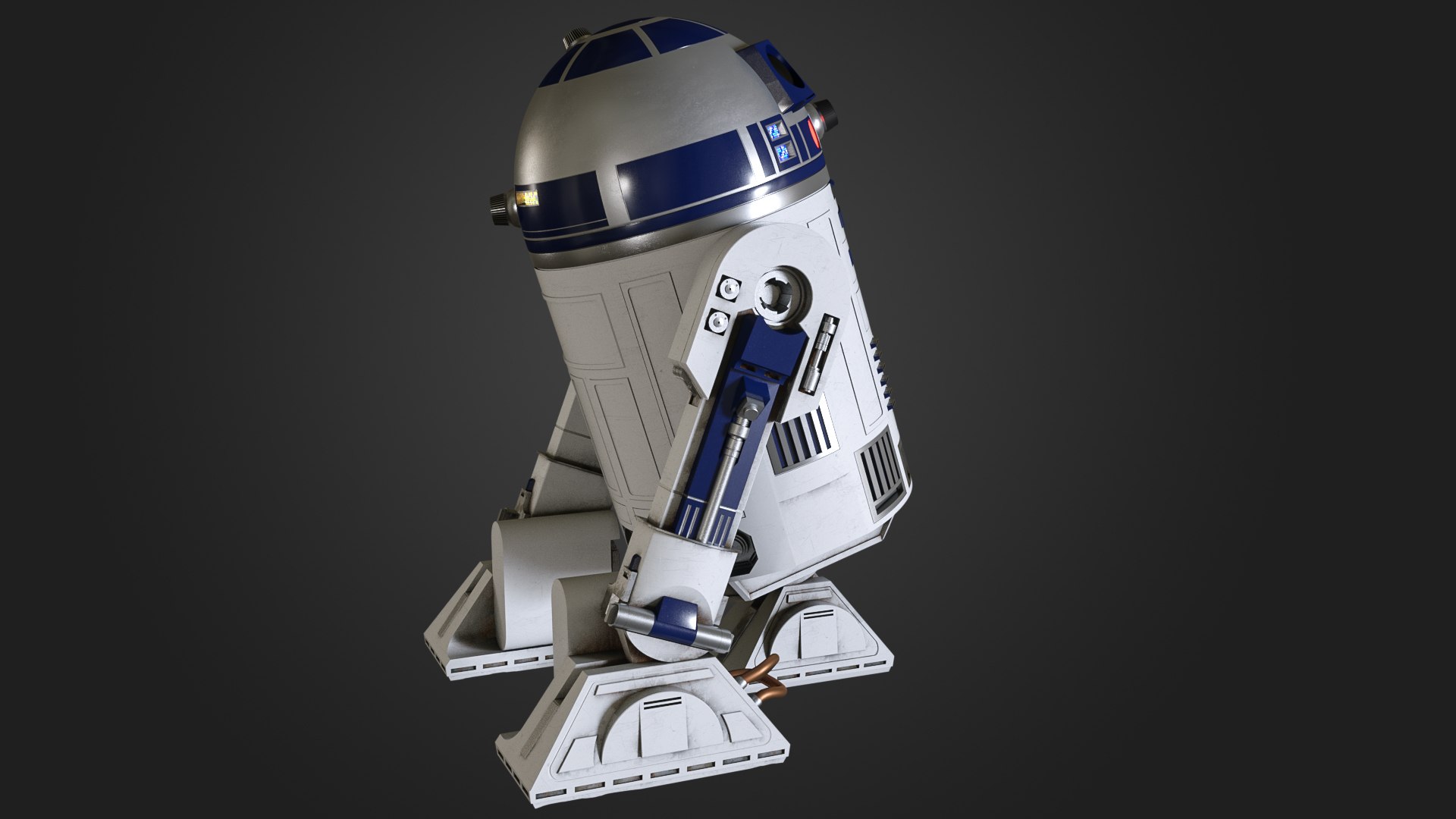 R2-d2 star wars 3D model - TurboSquid 1649103