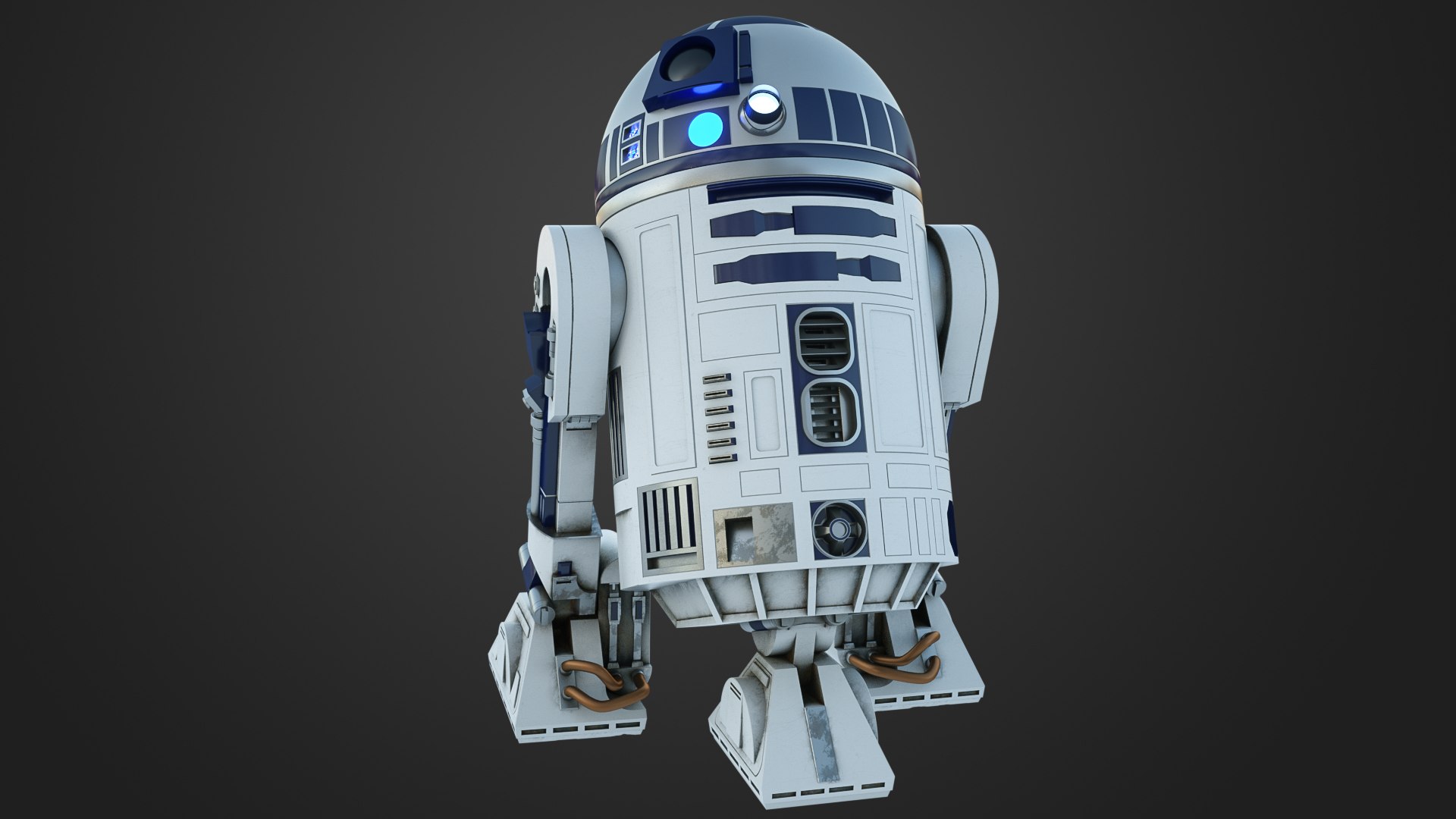 R2-d2 star wars 3D model - TurboSquid 1649103