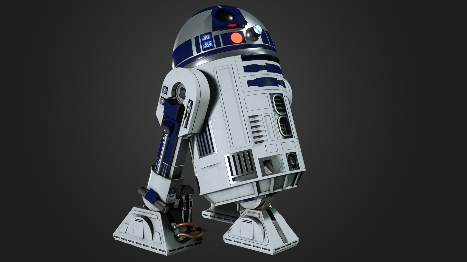 R2-d2 star wars 3D model - TurboSquid 1649103