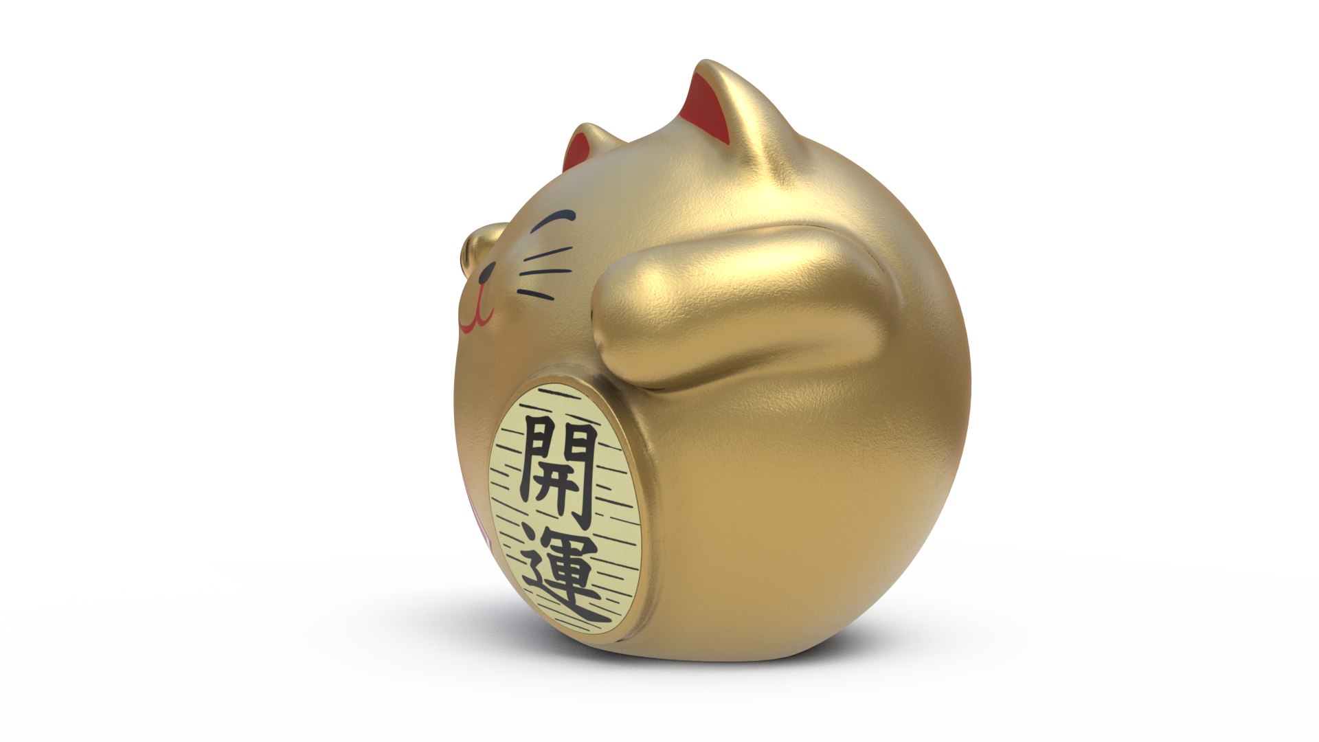 3D Fortune Cat Model - TurboSquid 1472154