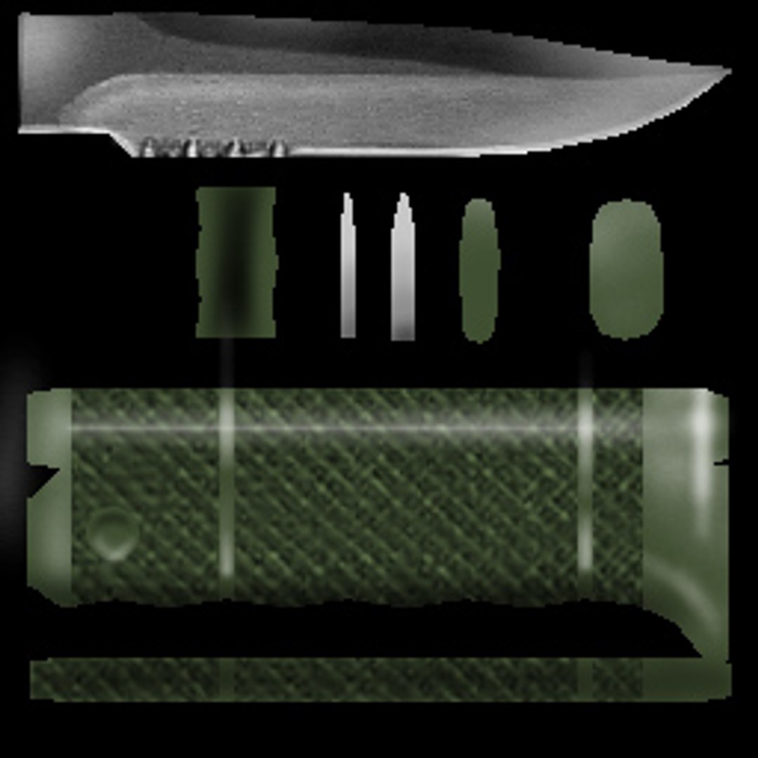 free obj model seal knife
