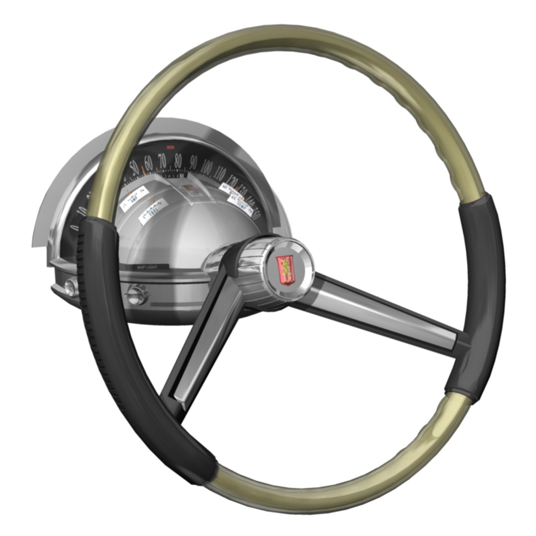 Retro Dash Console 3D - TurboSquid 1258865