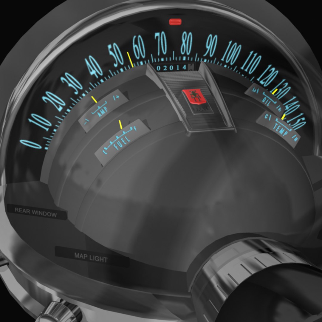 Retro Dash Console 3D - TurboSquid 1258865