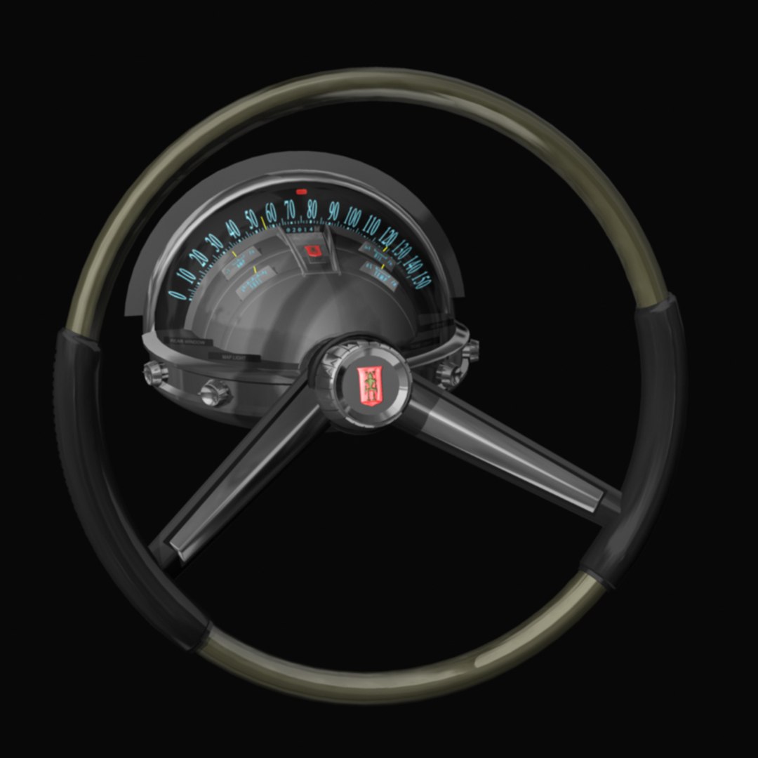 Retro Dash Console 3D - TurboSquid 1258865