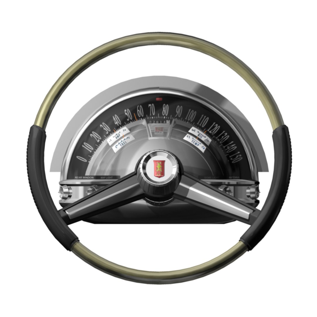 Retro Dash Console 3D - TurboSquid 1258865