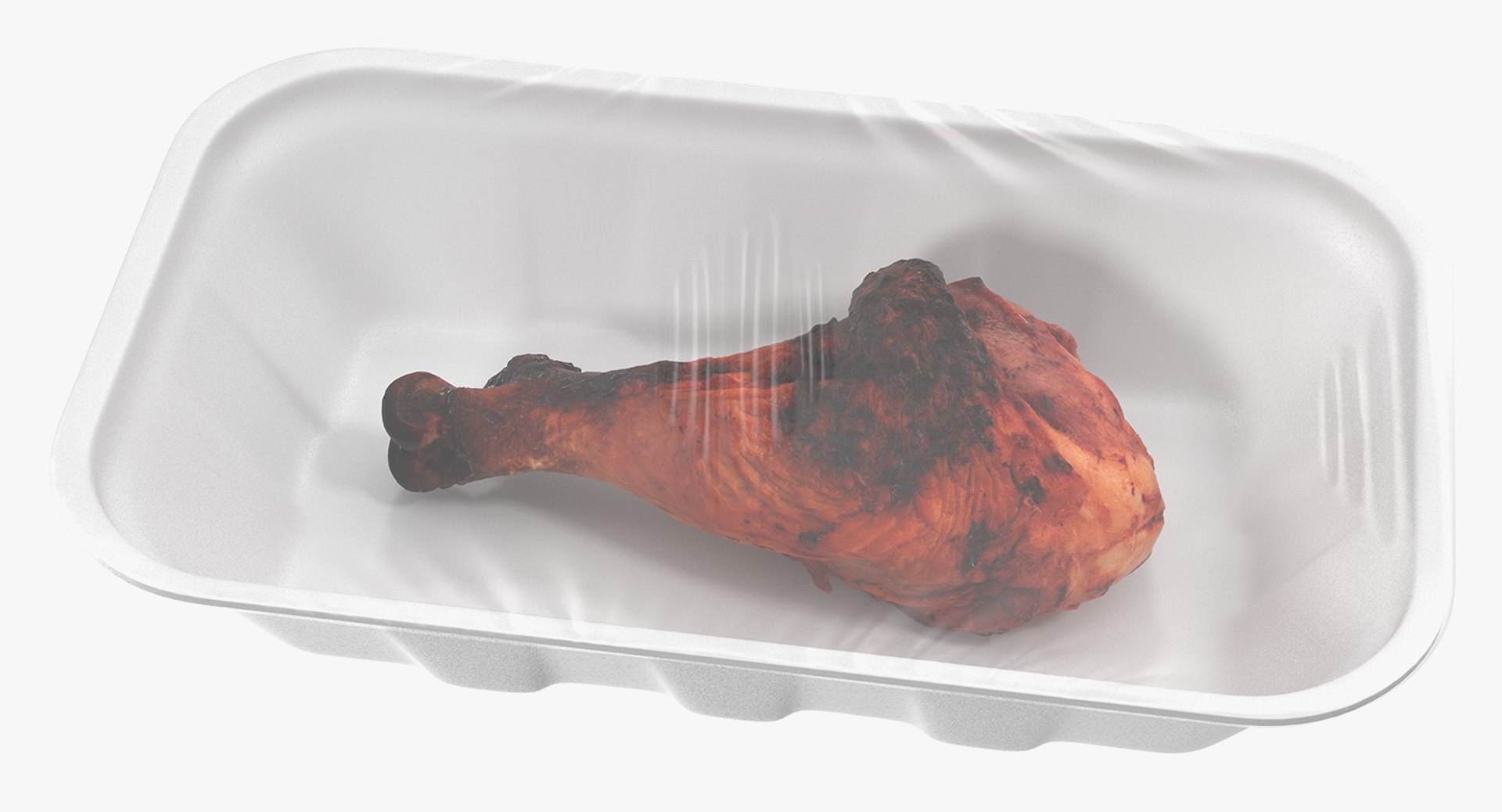 Wrapped Roasted Turkey Leg 3D - TurboSquid 1365113