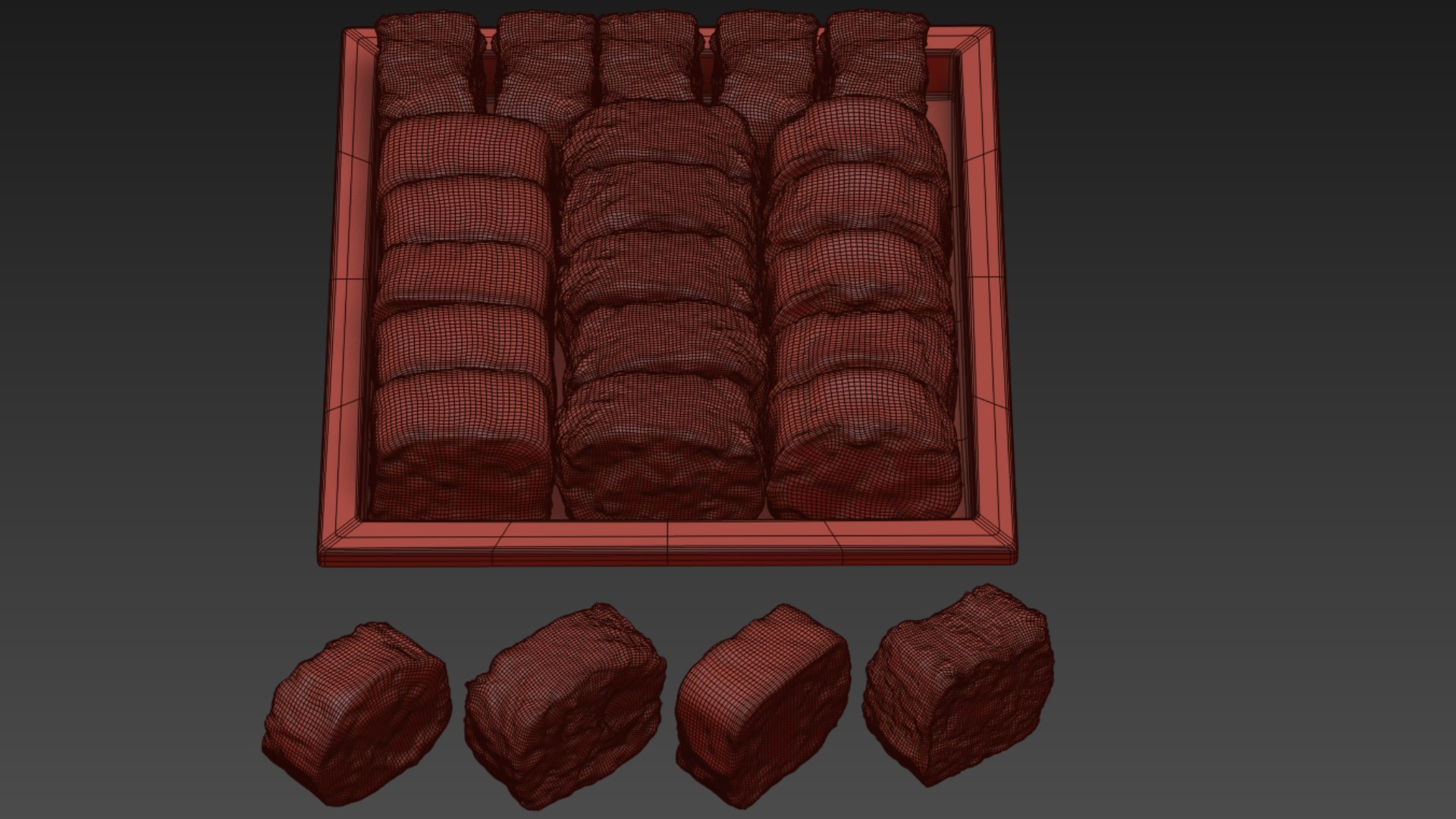 Sushi Set 3D Model - TurboSquid 2141507