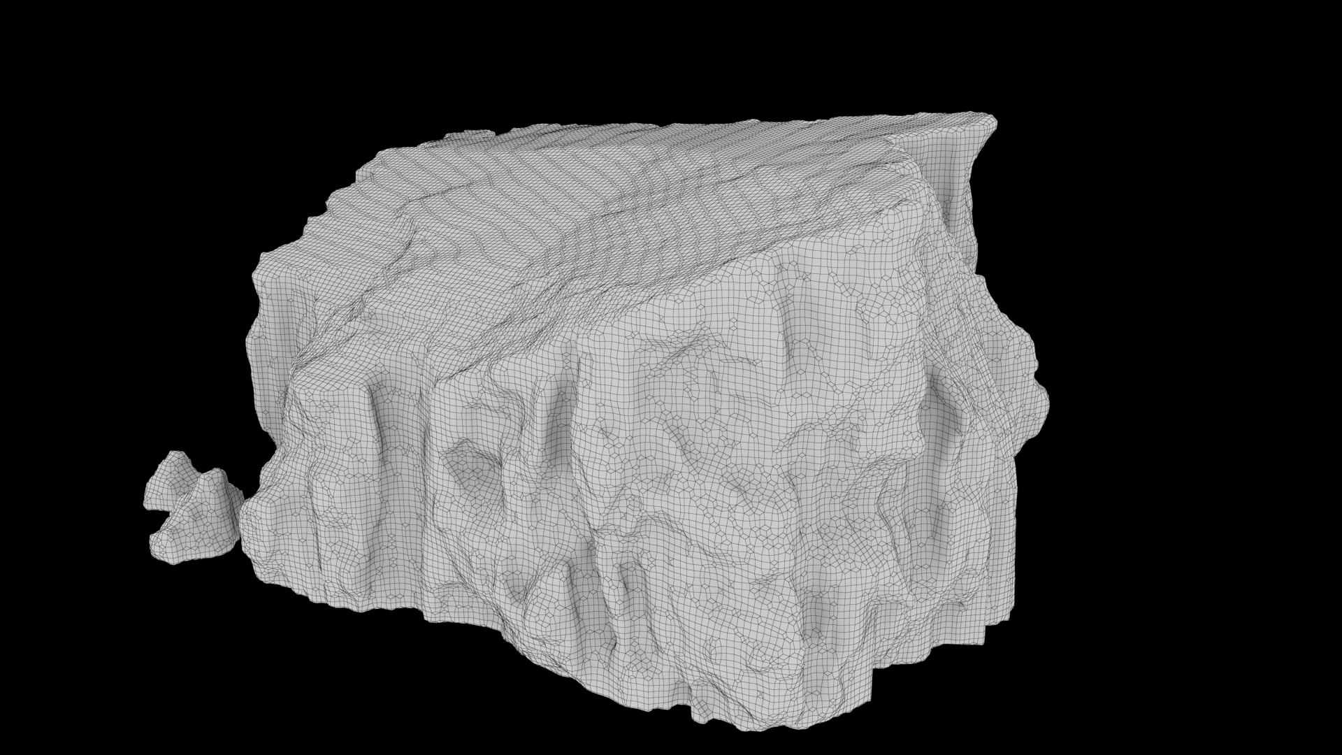 Cliff 3D Model - TurboSquid 2126573