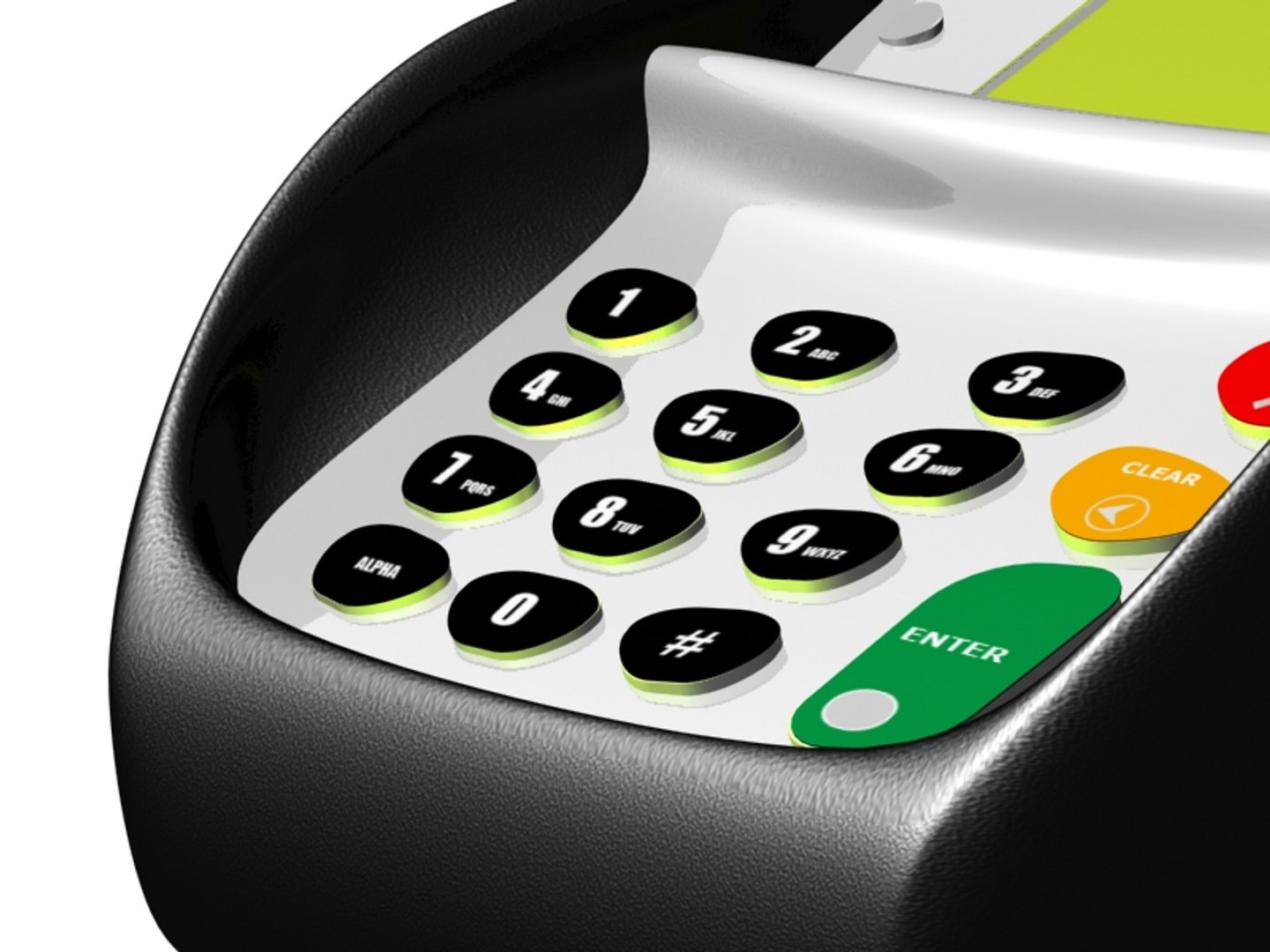 Chip Pin Card Reader 3d Model