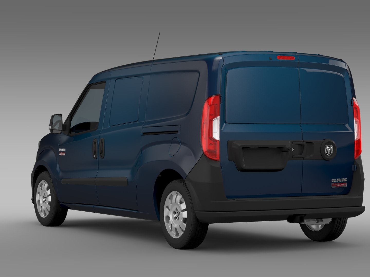 Ram Promaster City Tradesman 3d Model