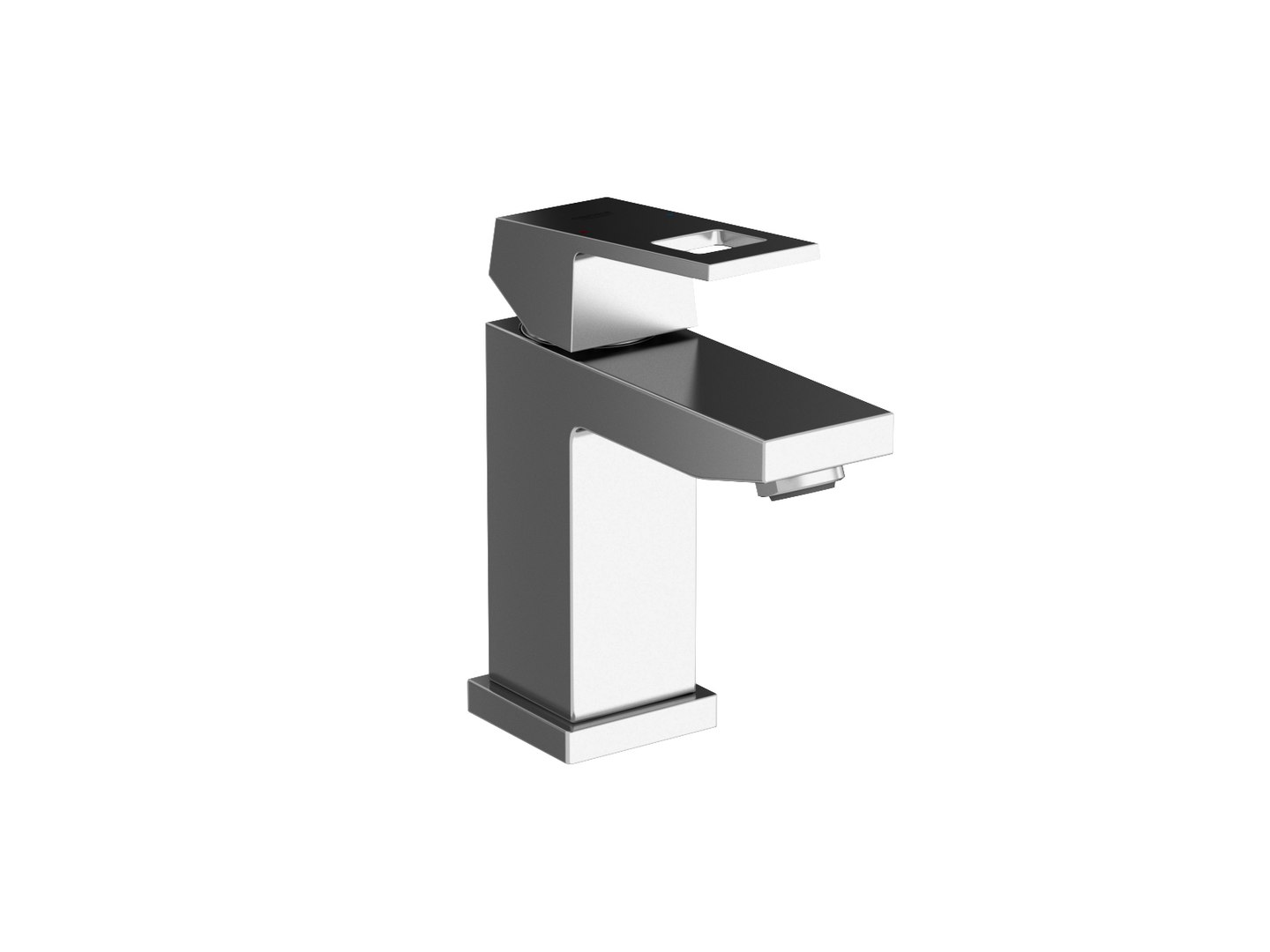 3D Cube Countertop Basin 50 - TurboSquid 1389497