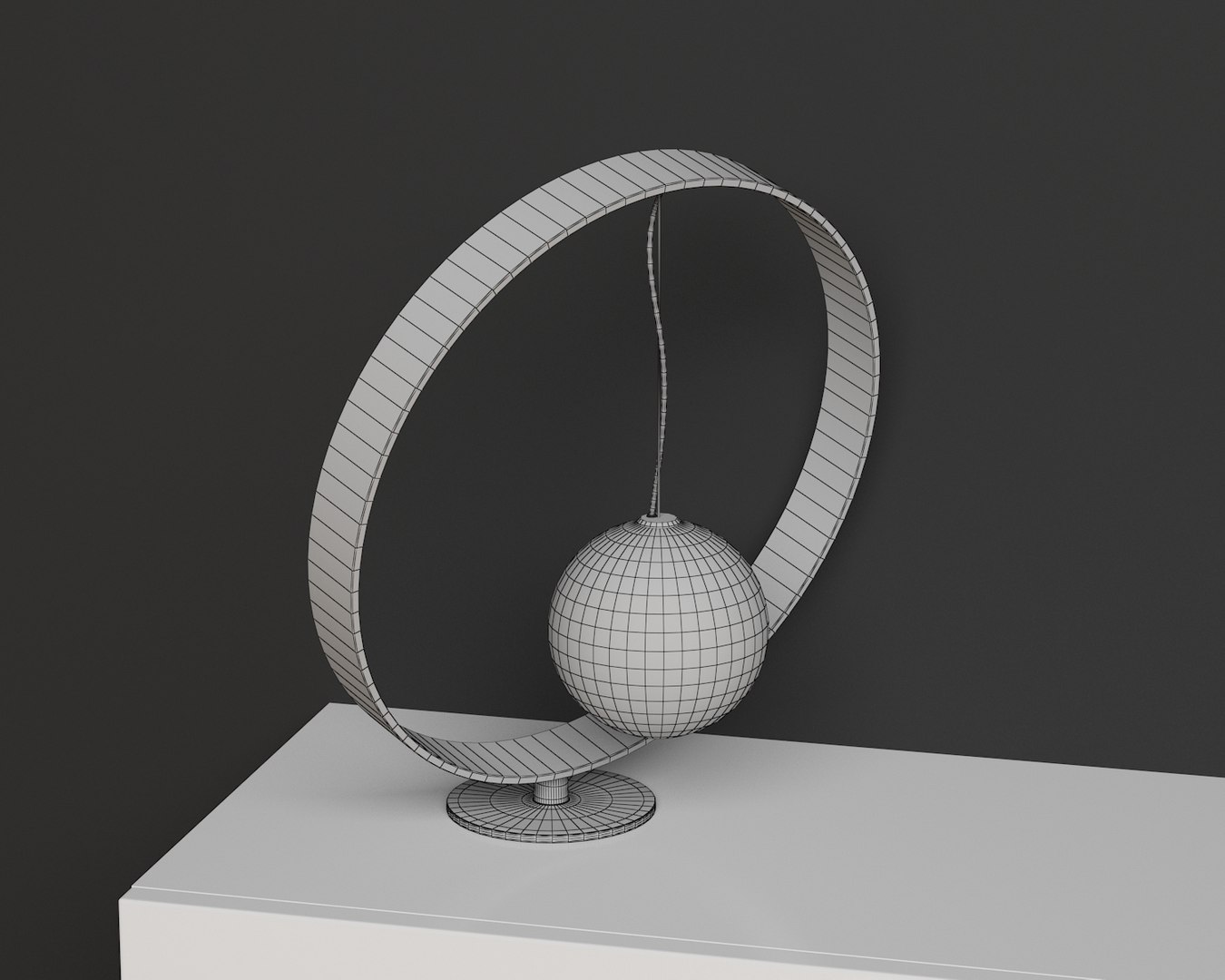 Modern Table Lamp Model - TurboSquid 1351200