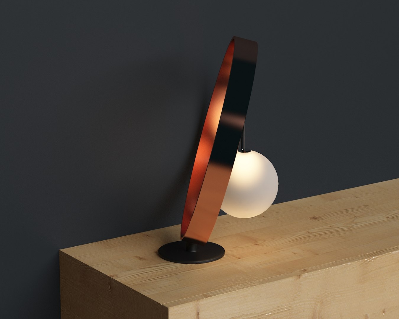 Modern Table Lamp Model - TurboSquid 1351200