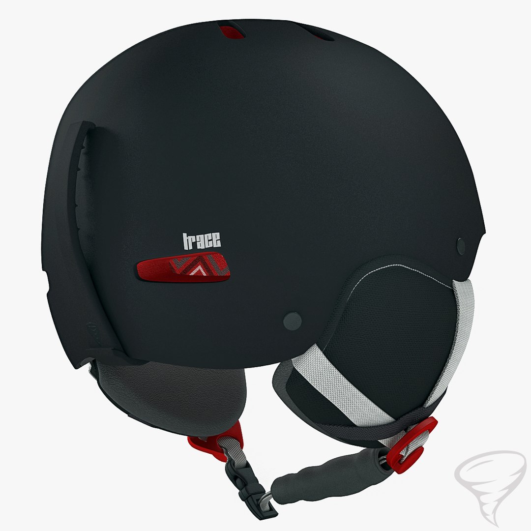 Trace Snowboard Helmet 3d Model