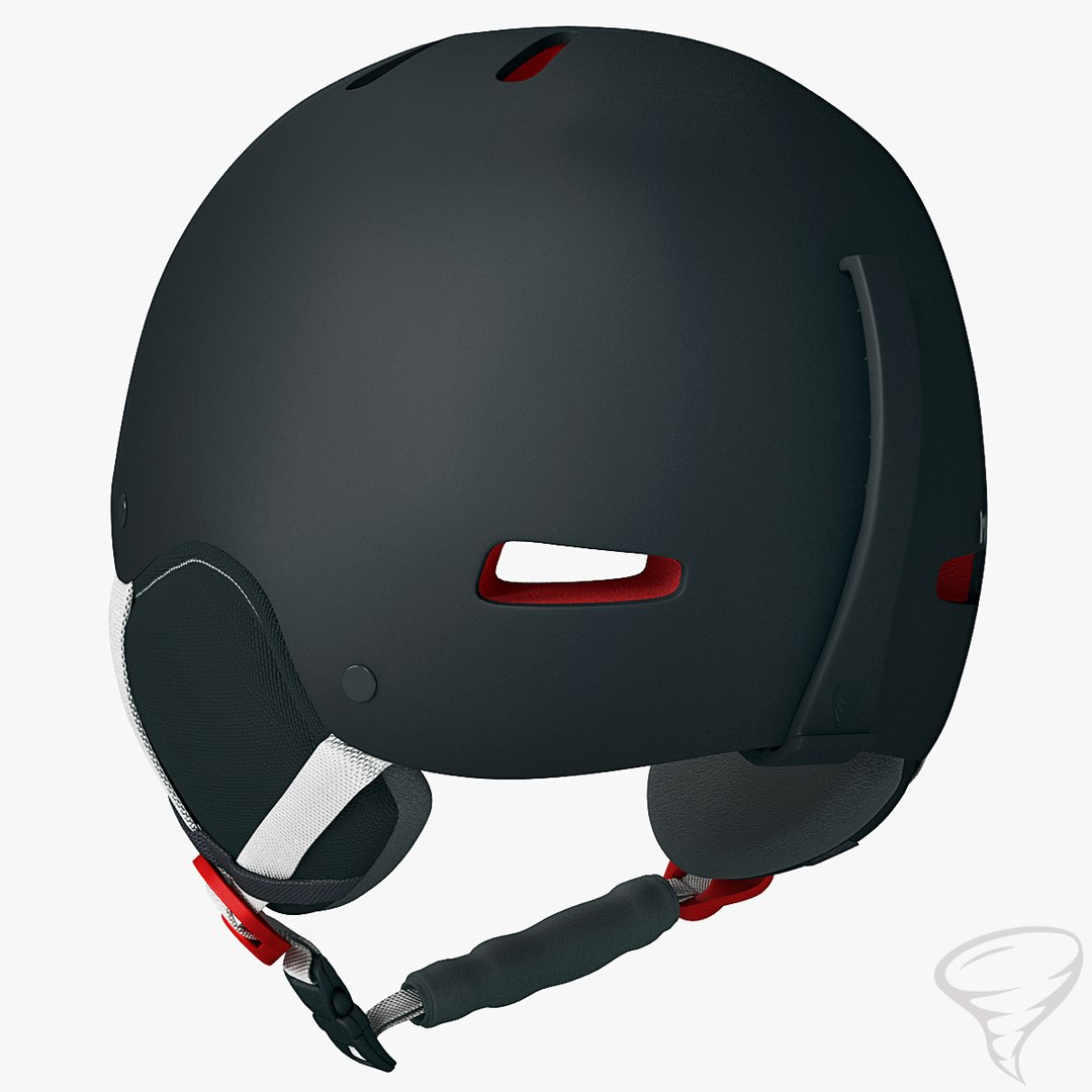 Trace Snowboard Helmet 3d Model