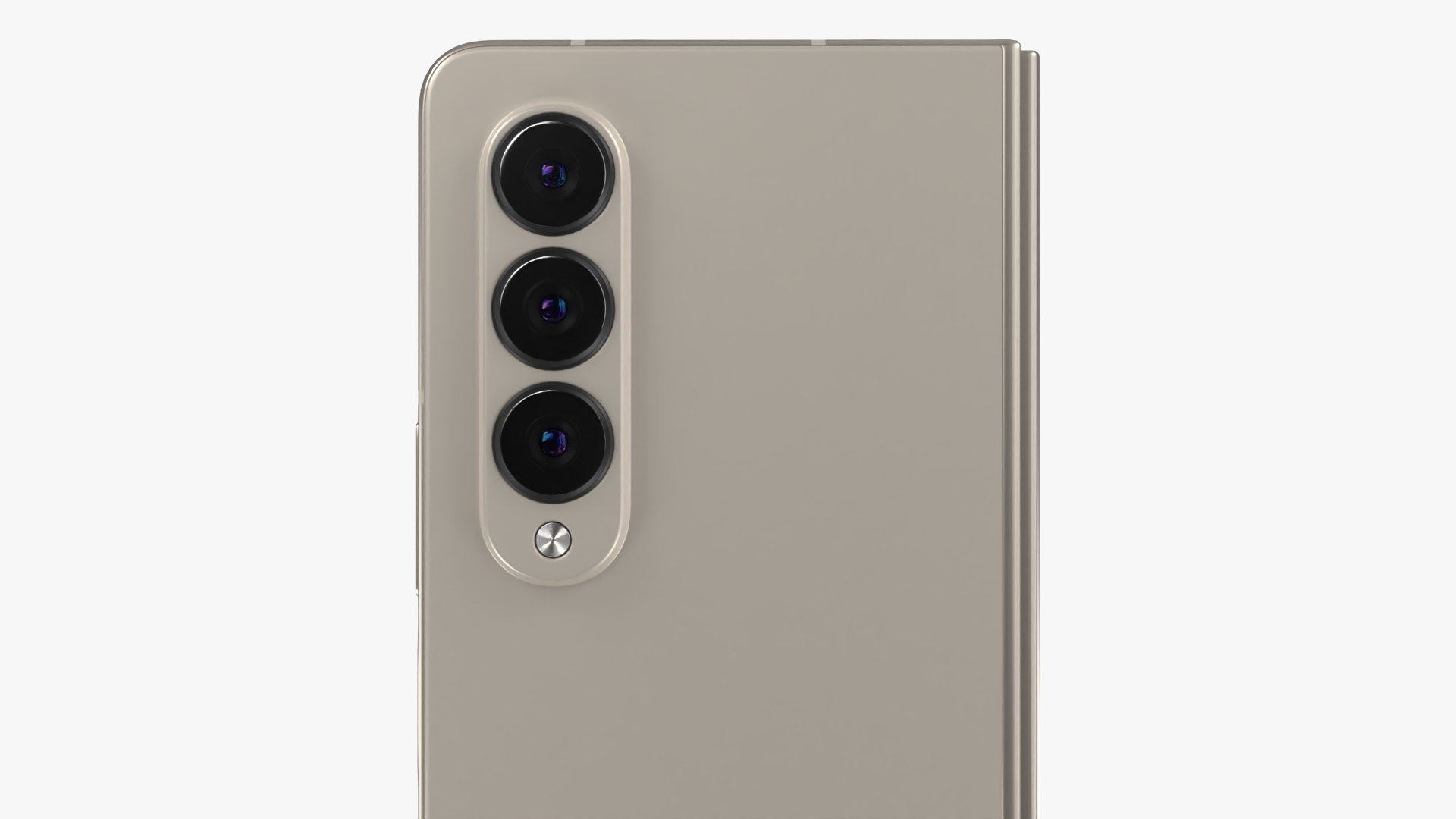 Samsung Galaxy Z Fold 4 Beige model - TurboSquid 1976685