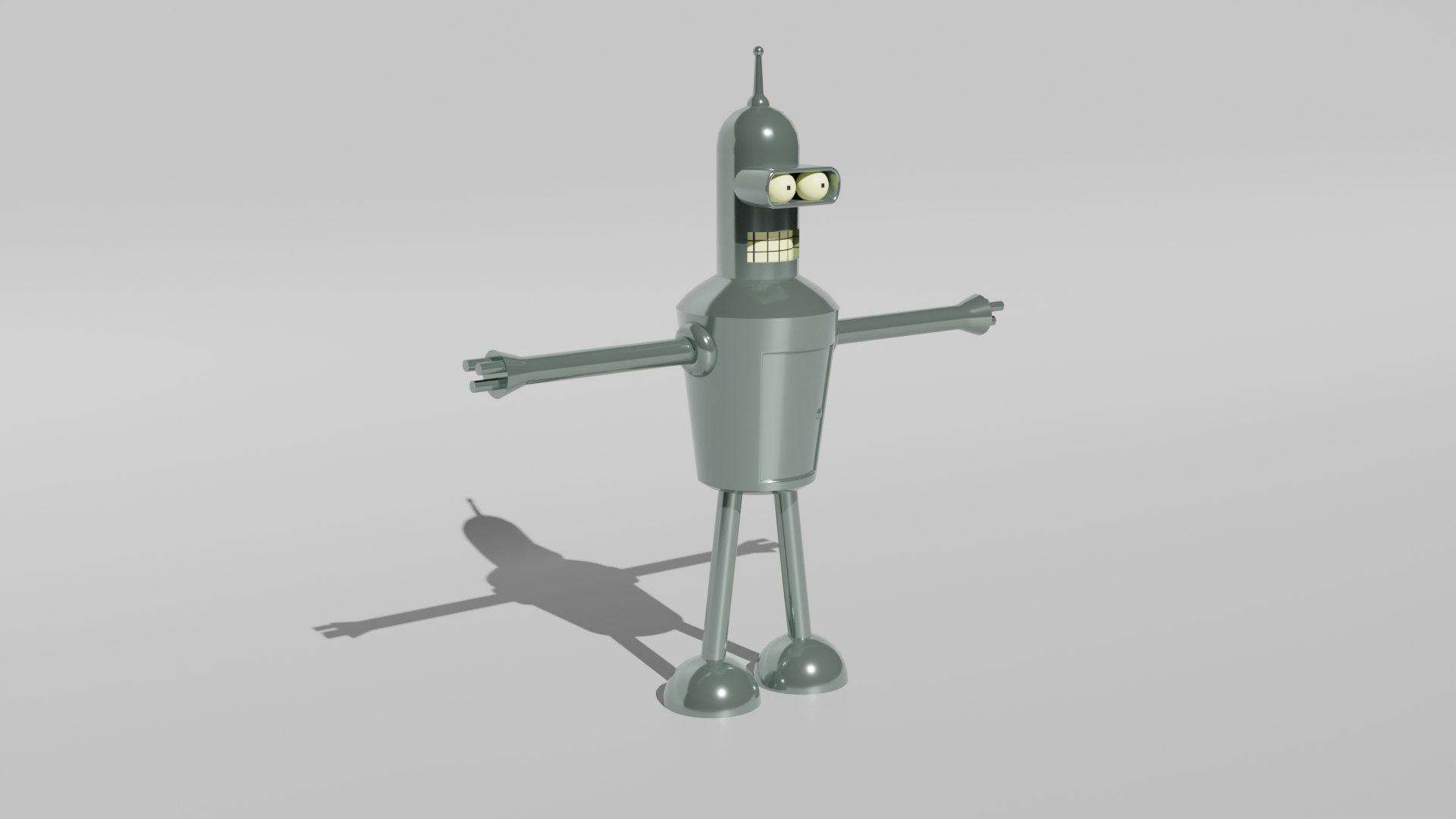 Bender From Futurama 3D Model - TurboSquid 2172589