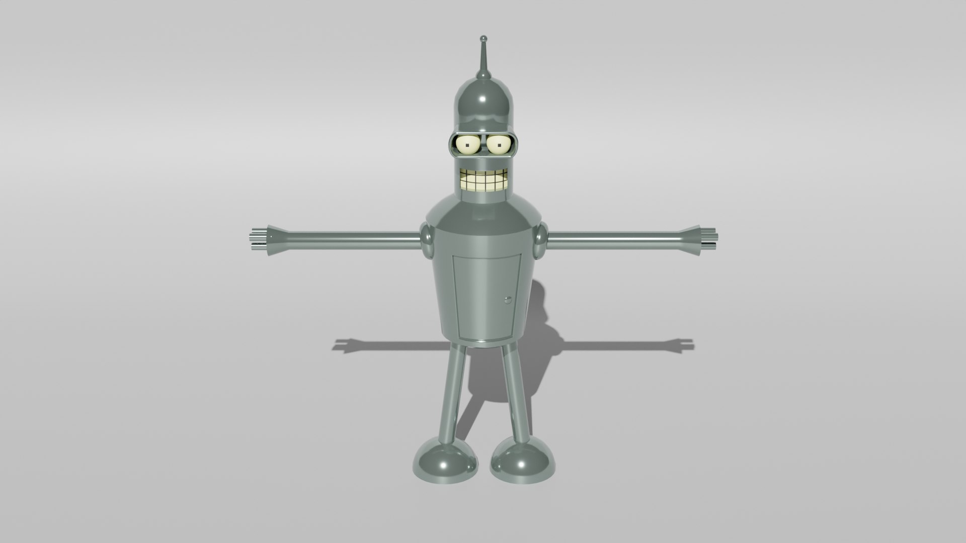 Bender From Futurama 3D Model - TurboSquid 2172589