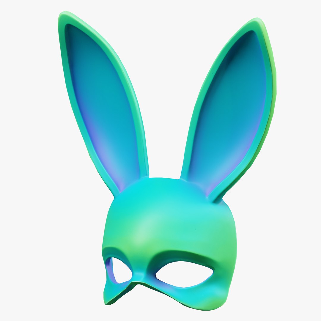 Rabbit Bunny Mask 3D Model - TurboSquid 2047609