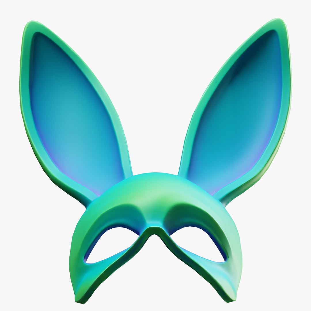 Rabbit Bunny Mask 3D Model - TurboSquid 2047609
