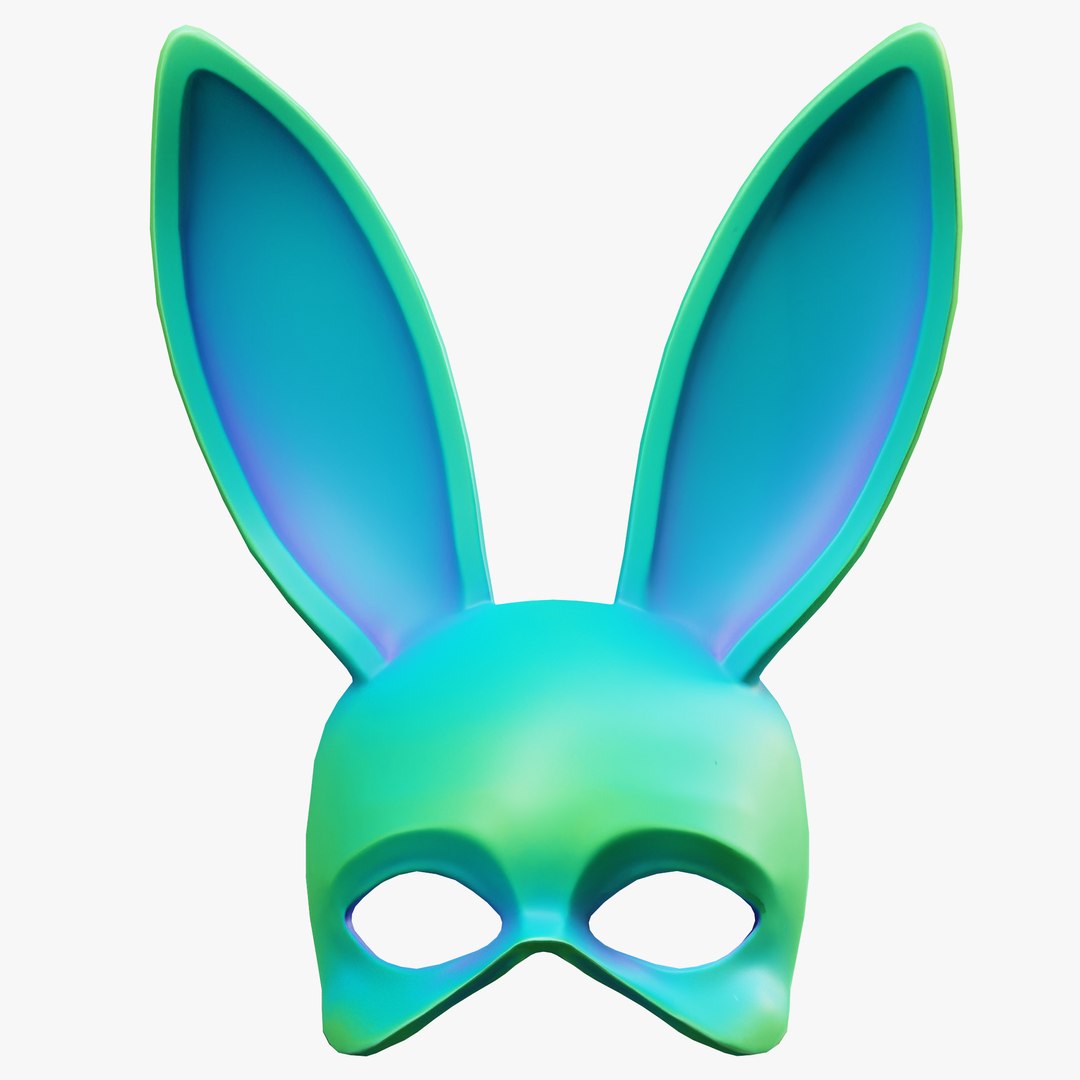 Rabbit Bunny Mask 3D Model - TurboSquid 2047609