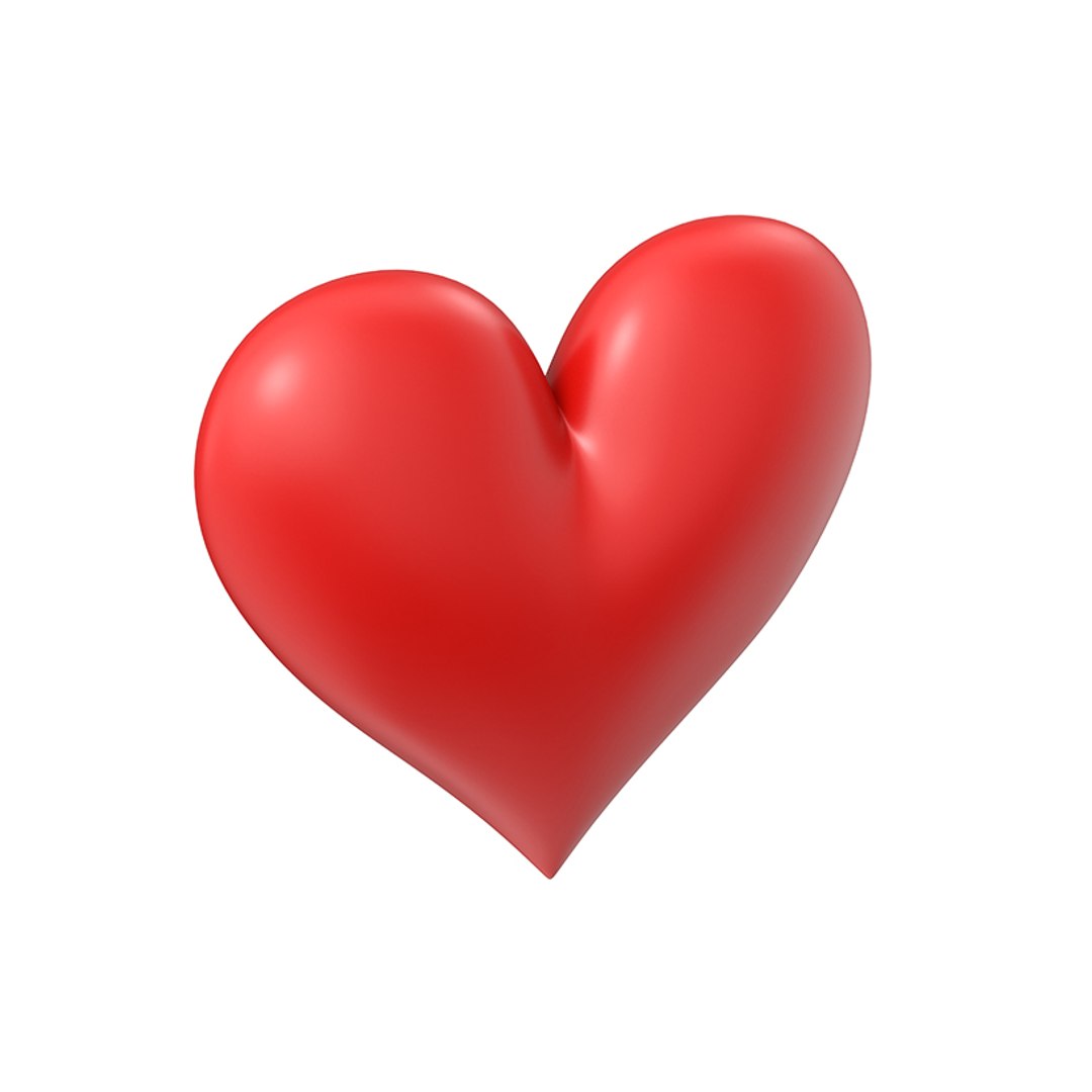 Heart simple model - TurboSquid 1374959