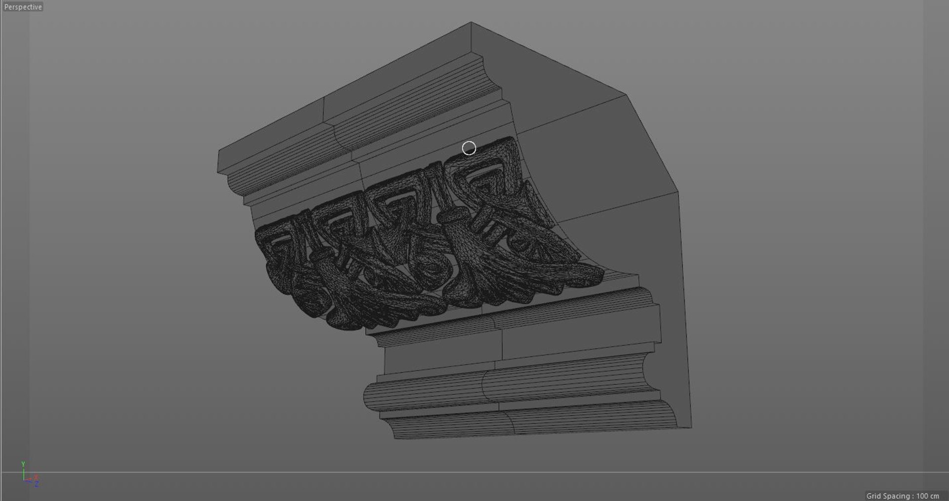 Patterned Cornices 3D Model - TurboSquid 1437430