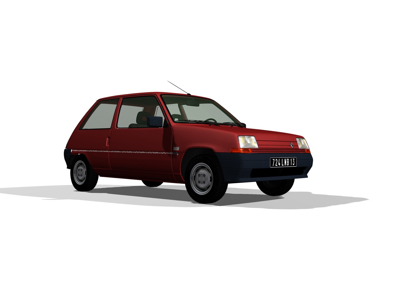 Renault Super 5 3D Model - TurboSquid 2178629