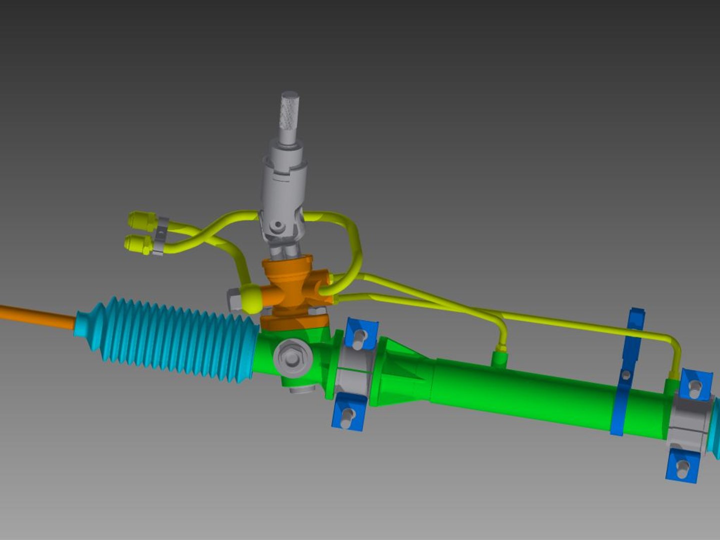 3D Steering Model - TurboSquid 1306132