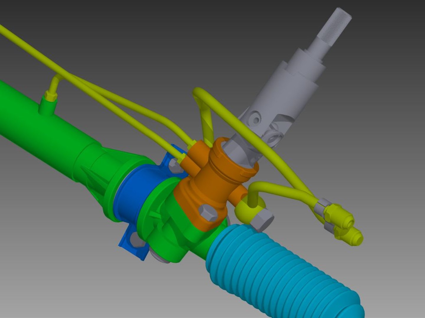3D Steering Model - TurboSquid 1306132