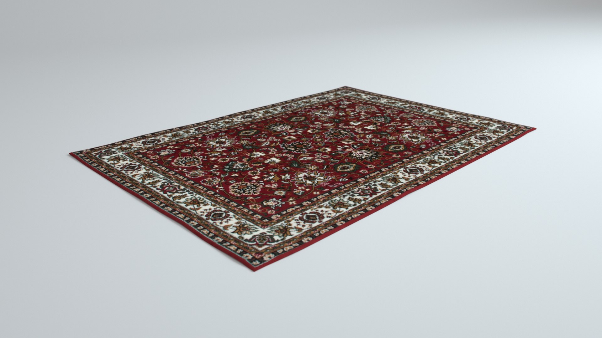 3D Model 4 Persian Rugs - TurboSquid 1381902