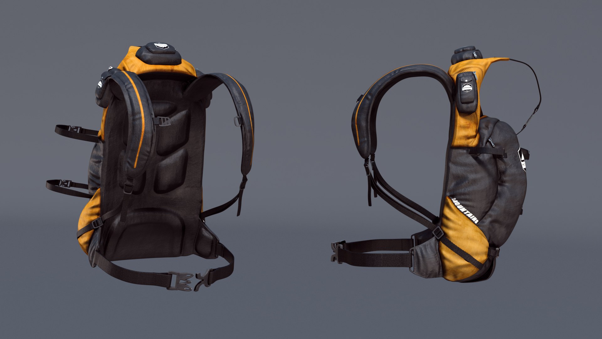 Male Hiker Animated HQ 3D - TurboSquid 1869614