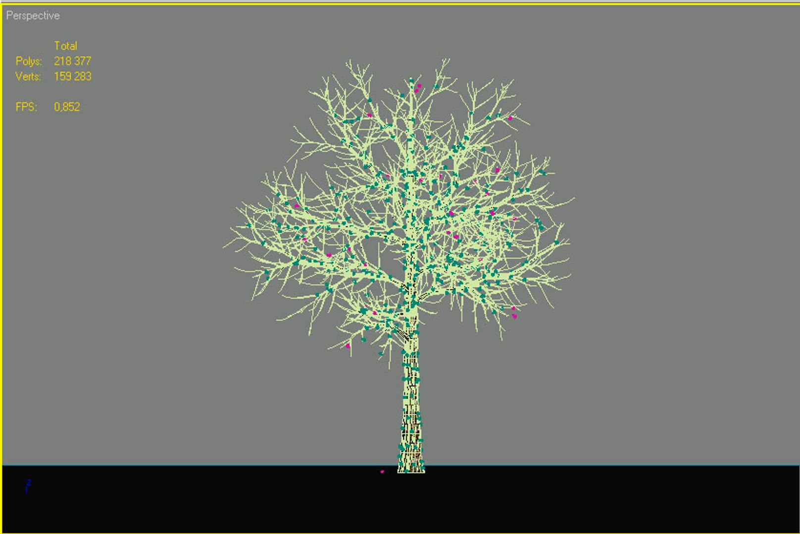 Garlands glow effects model - TurboSquid 1235945