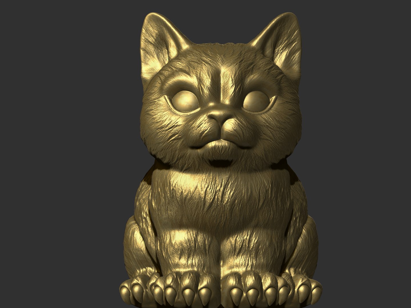 3D Cat - TurboSquid 2050455