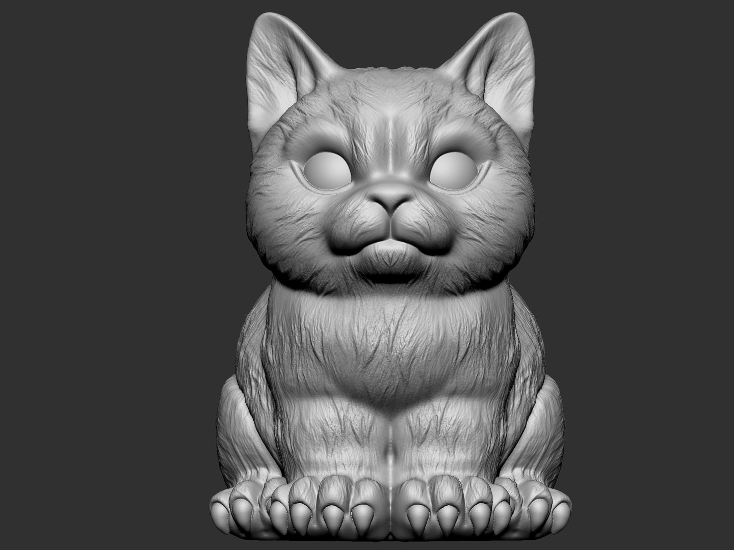 3D Cat - TurboSquid 2050455