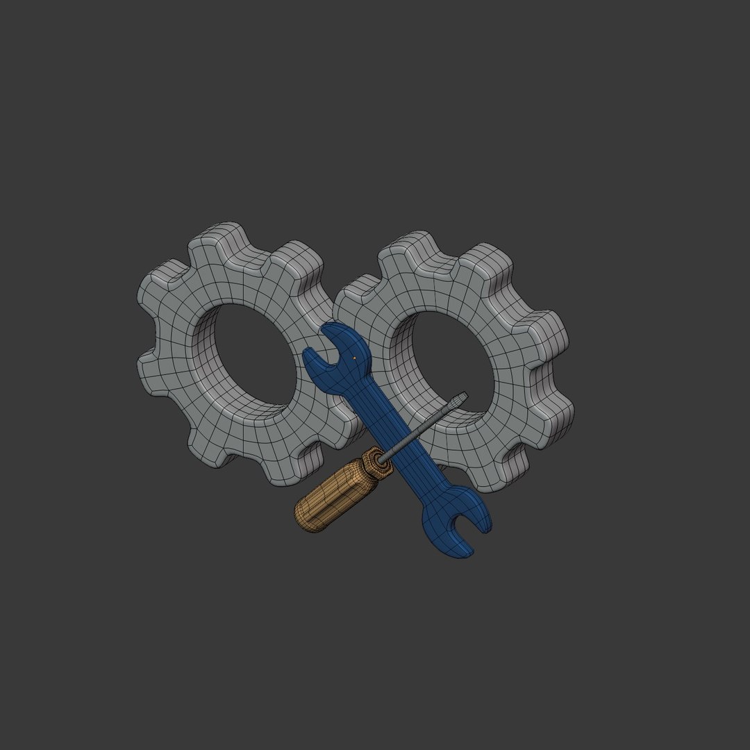 Network Icons Pack 3D - TurboSquid 1796441