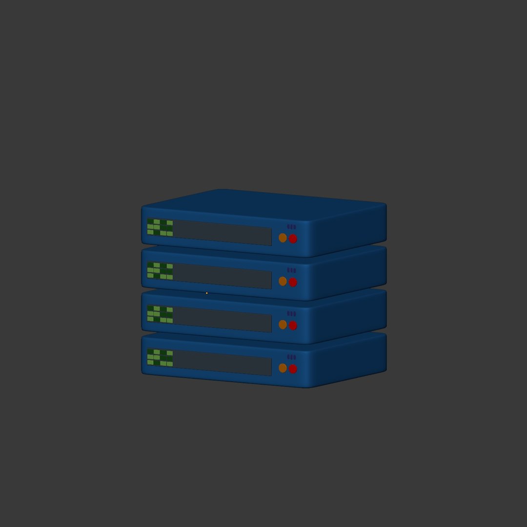 Network Icons Pack 3D - TurboSquid 1796441