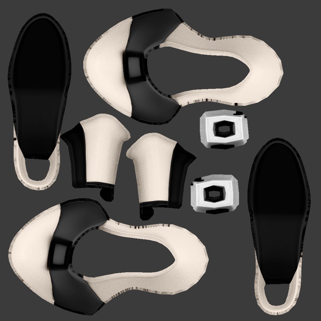 3D Model Beige High Heel Sandals Shoes - TurboSquid 1965161