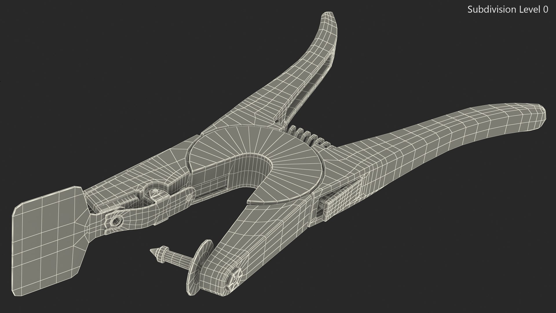 Animal Ear Tag Applicator With Ear Tag 3D - TurboSquid 1884852