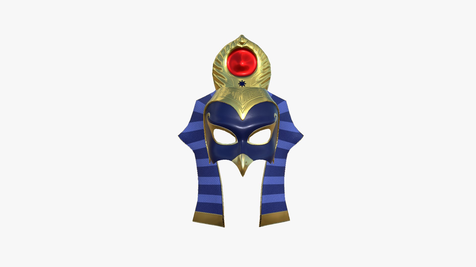3D Ra Mask A04 - Egyptian Gods Character Clothing - TurboSquid 2190889