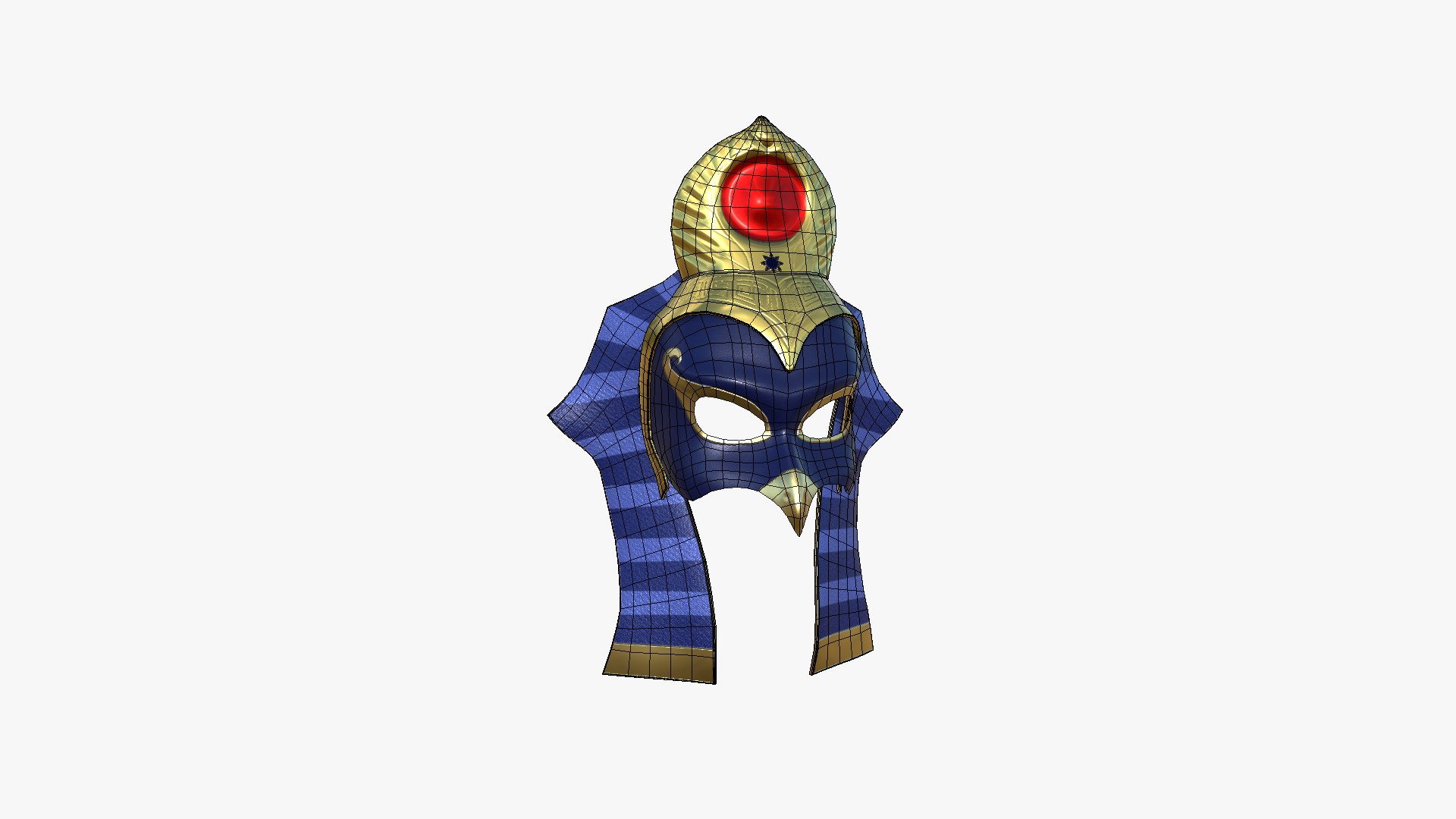 3D Ra Mask A04 - Egyptian Gods Character Clothing - TurboSquid 2190889