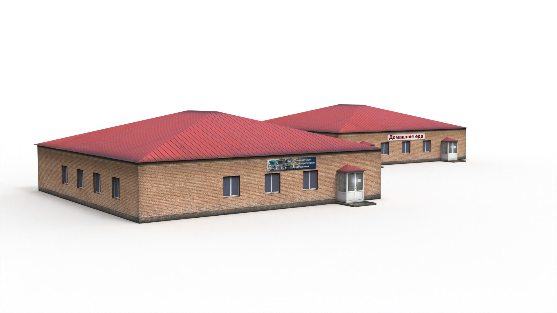 3D Motel Model - TurboSquid 1814366