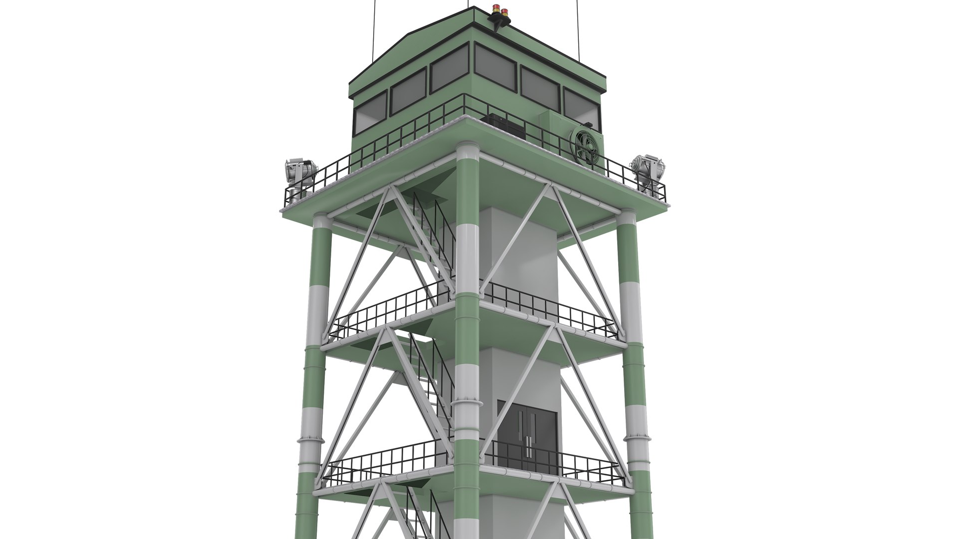 3D Guard Tower - TurboSquid 2288952
