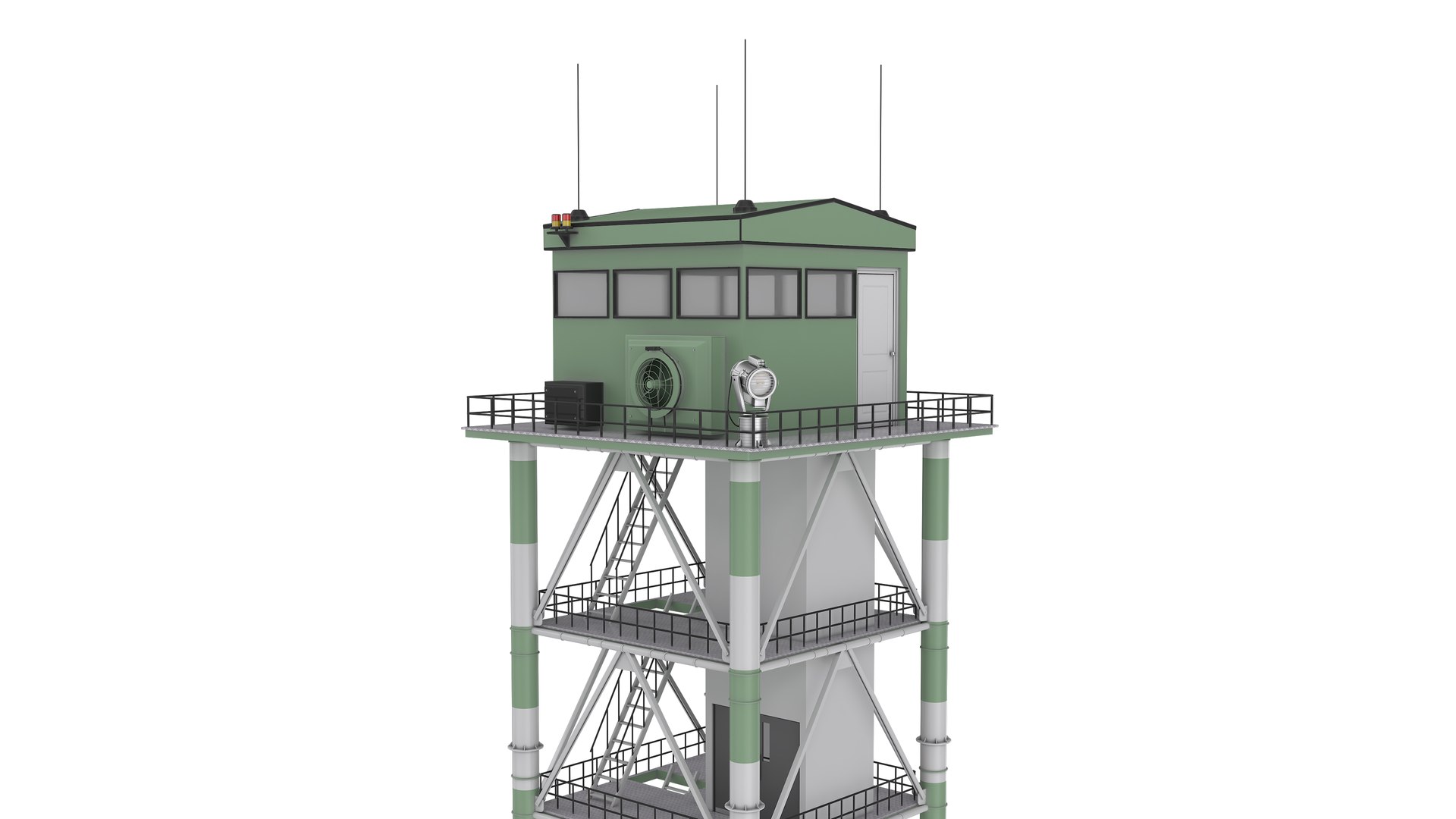 3D Guard Tower - TurboSquid 2288952