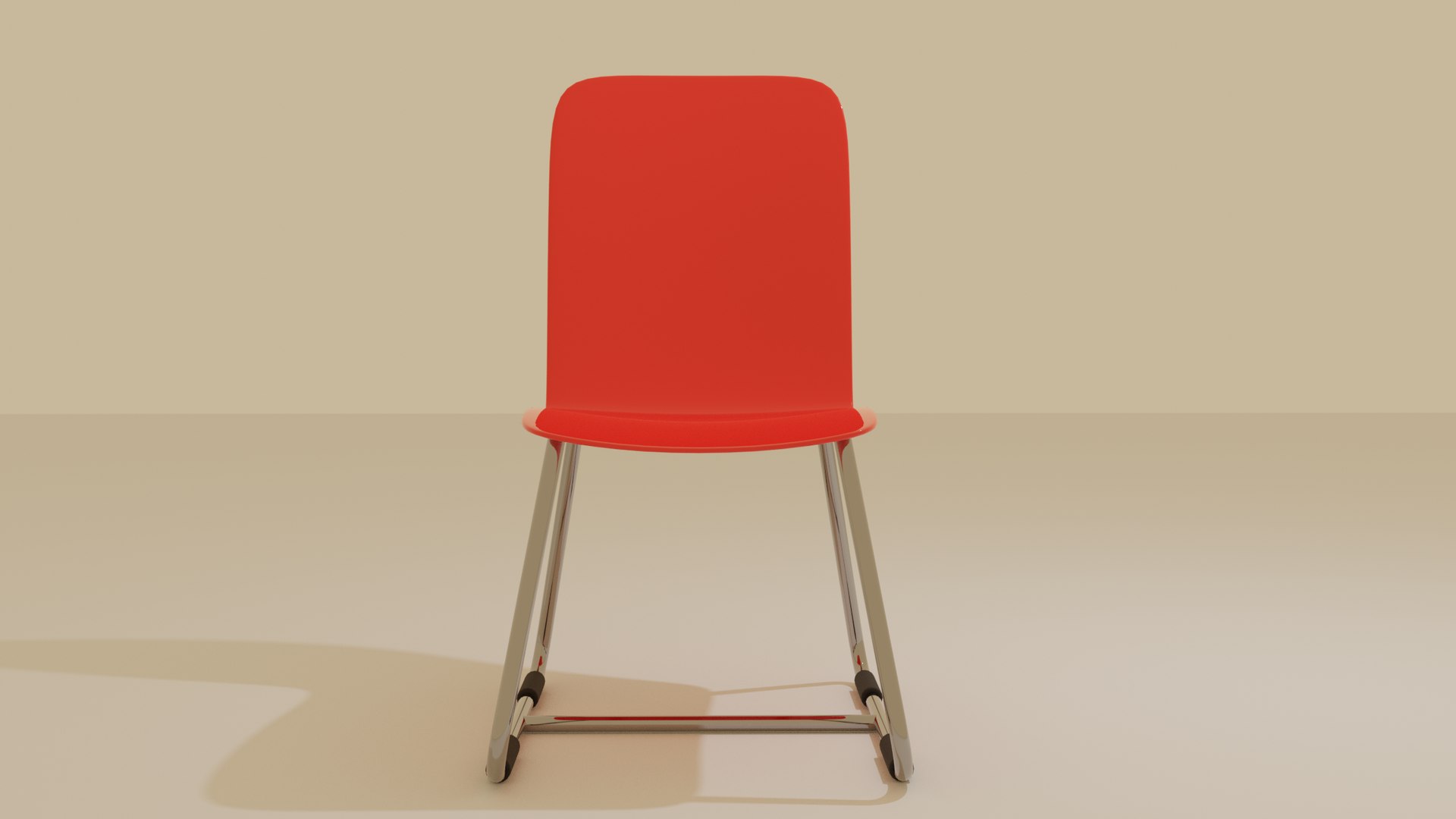 Red Chair 3D Model - TurboSquid 1973251