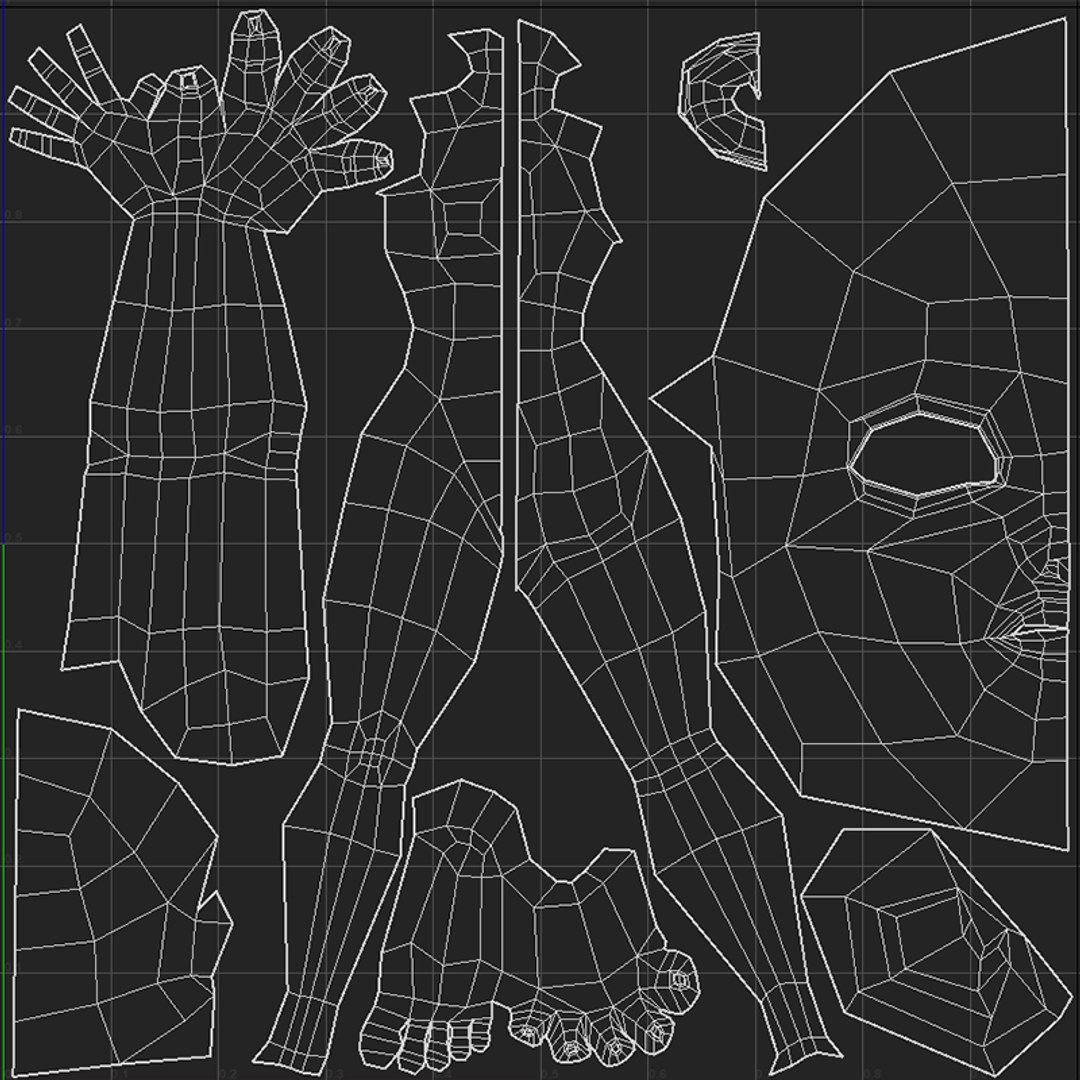 Cartoon Base Mesh 3D Model - TurboSquid 2308076