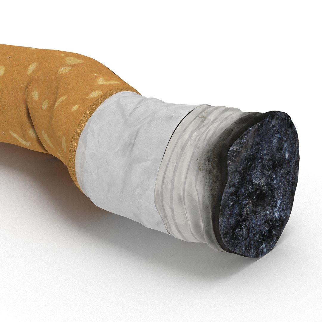 3dsmax snuffed cigarette 2