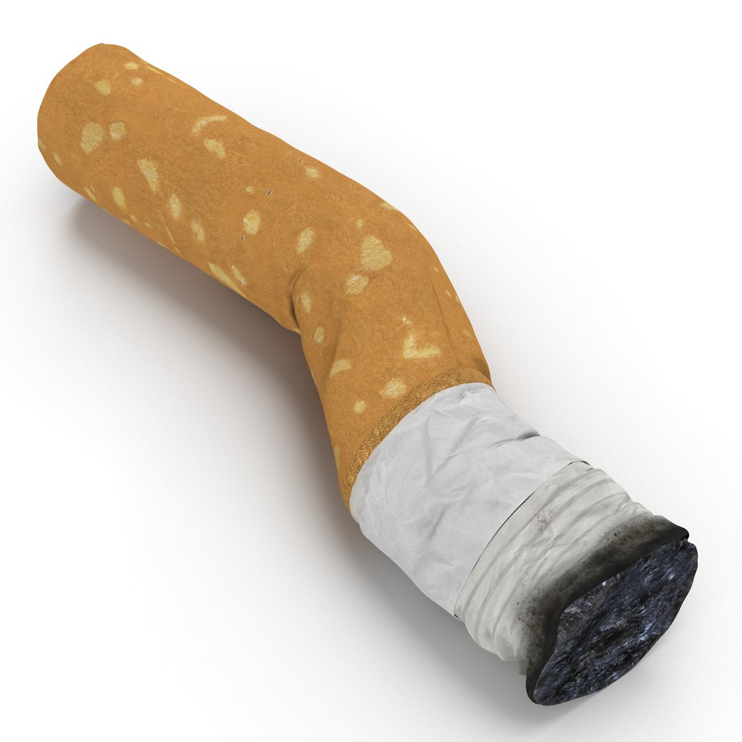 3dsmax snuffed cigarette 2
