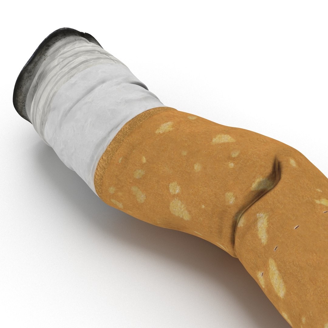 3dsmax snuffed cigarette 2