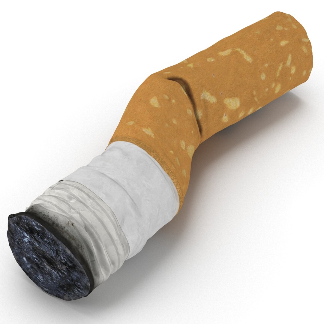 3dsmax snuffed cigarette 2